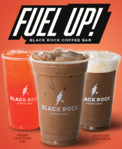 Black Rock Fuel Menu - Black Rock Coffee Menu